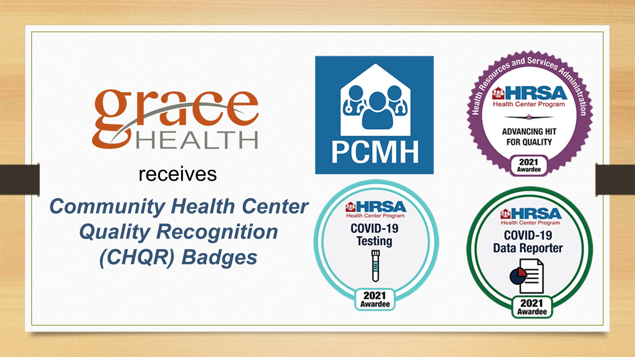 Grace Health Receives Community Health Center Quality Recognition (CHQR ...